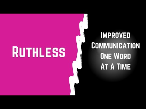 Word of the day #5 : Ruthless