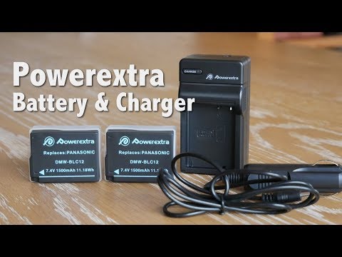 [UNBOX] Powerextra Battery for Panasonic Lumix and Charger