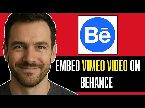 HOW TO EMBED A VIMEO VIDEO ON BEHANCE | STEP BY STEP GUIDE