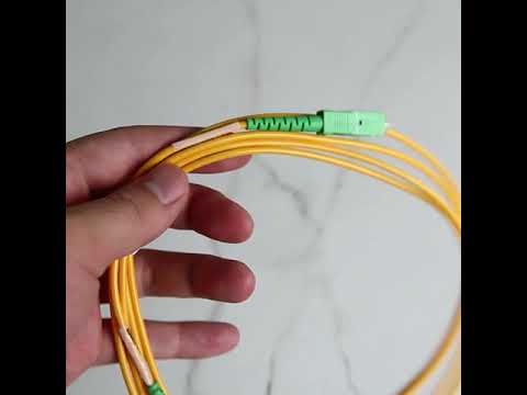High quality simplex single mode PVC OFNR 3mm SC UPC fiber optic patch cord