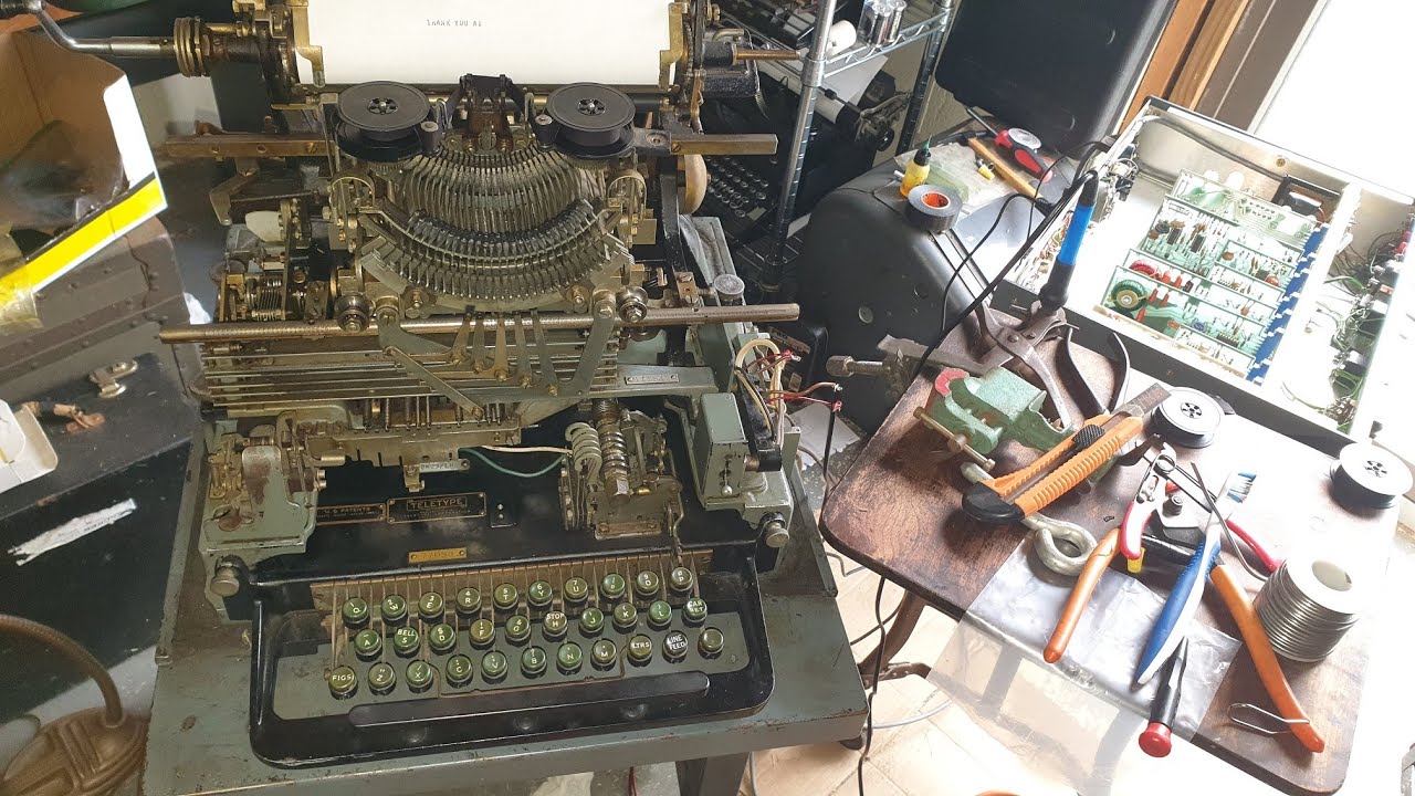 Connecting a Teletype Model 15 for Local Operation Using the HAL ST-6 Terminal Unit