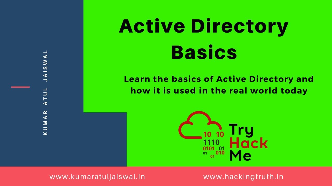 TryHackMe Active Directory Basic Live Practical | CTF | Cyber Security | Walkthrough