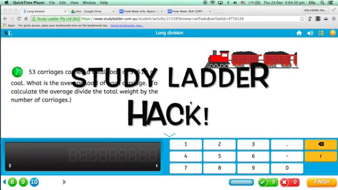 StudyLadder Hack!