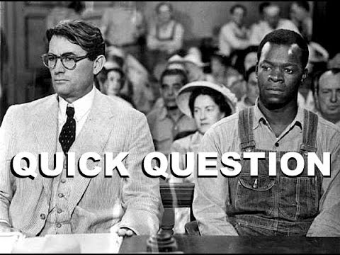 Quick Question - Did Tom Robinson Really Try To Escape In To Kill A Mockingbird?