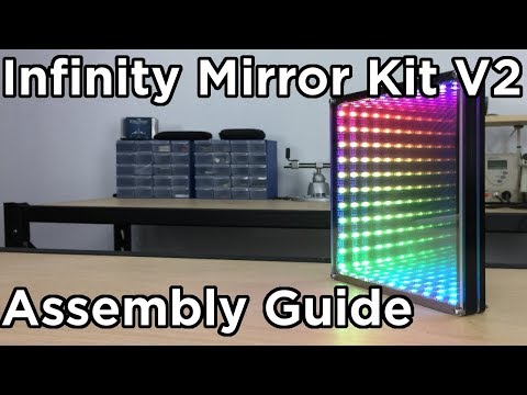 Infinity Mirror Kit V2 - Assembly Guide - Video Tutorial Australia