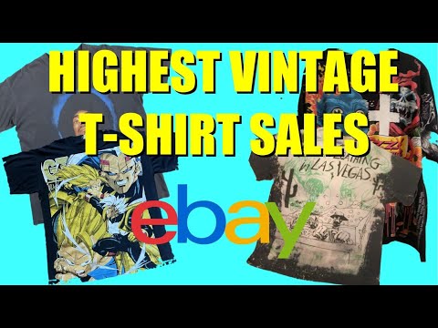 HEAT CHECK: Highest Selling Vintage T-shirts On Ebay Ep. 52