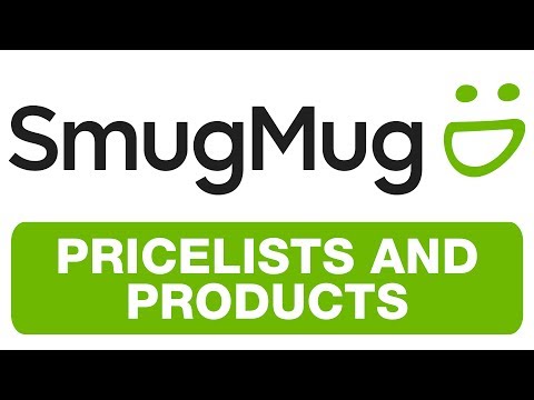 SMUGMUG - Pricelists & Products