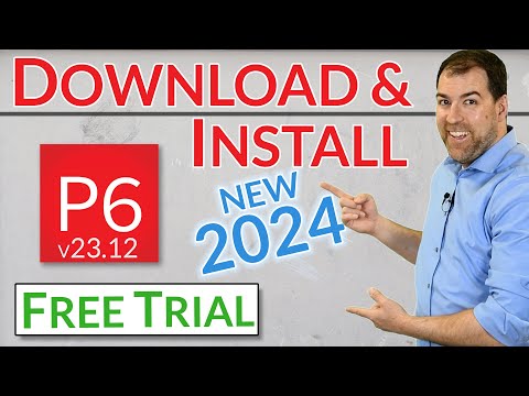 Primavera P6 - How To Download and INSTALL Free Trial [2024]
