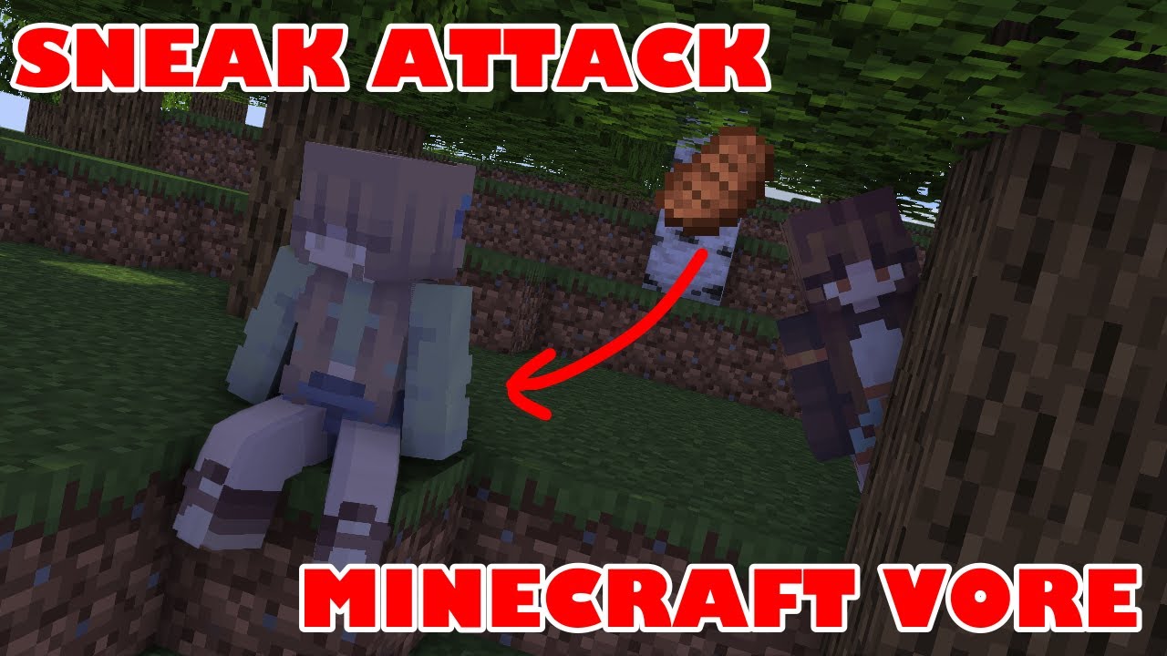 Sneak Attack - Minecraft Vore