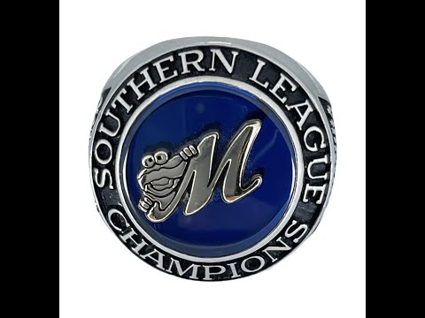 2006 Montgomery Biscuits (Tampa Bay Rays) Minor League Baseball "Southern League" Champions Ring!