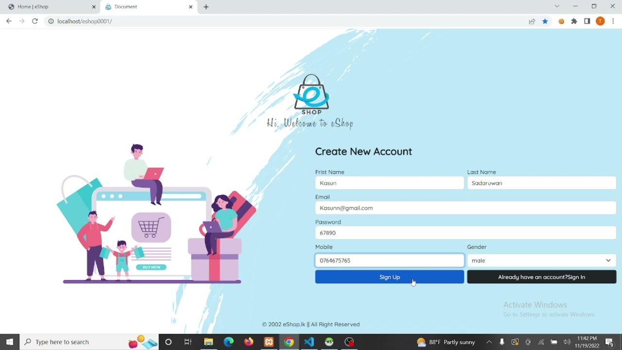 eShop task 10| Web Project | Java Institute