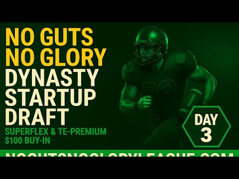 Fantasy Football DRAFT DAY Strategy for $100 SUPERFLEX TE Premium League