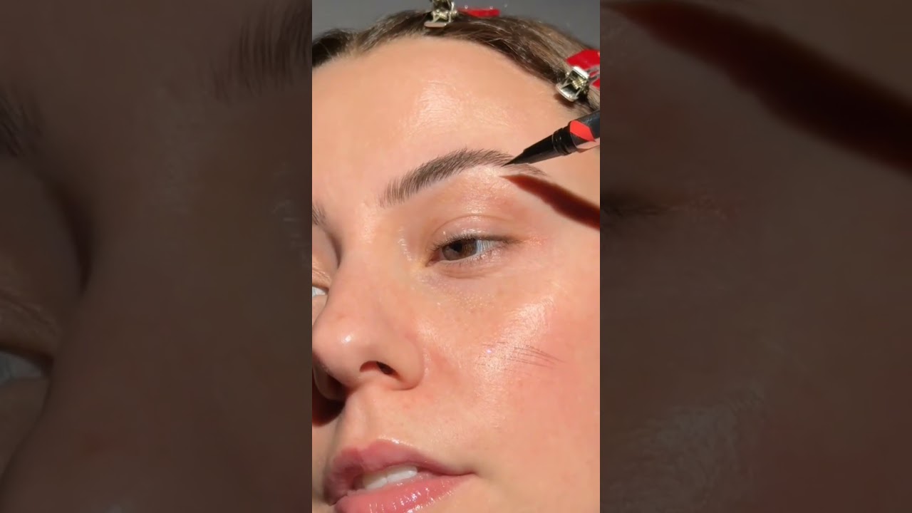 This Maybelline brow pen surprised me y’all 😱👏🏻❤️ #viralmakeup #makeupreview #shorts