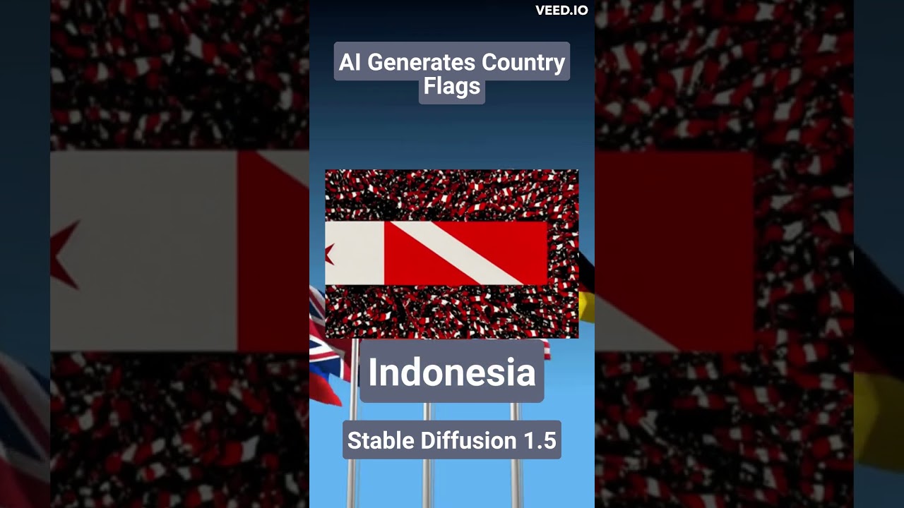 AI Generates Country Flags