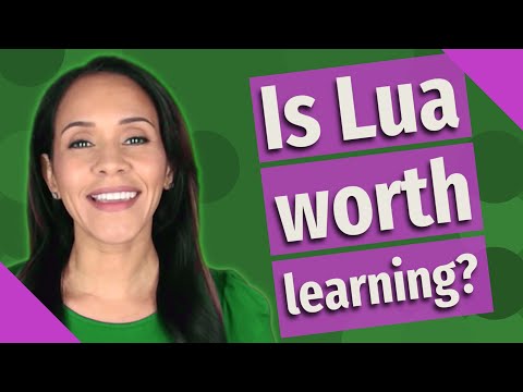 Is Lua worth learning?
