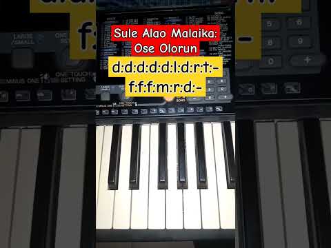 Sule Alao Malaika | Ose Olorun | Easy tutorial | #shortviral #shortvideo