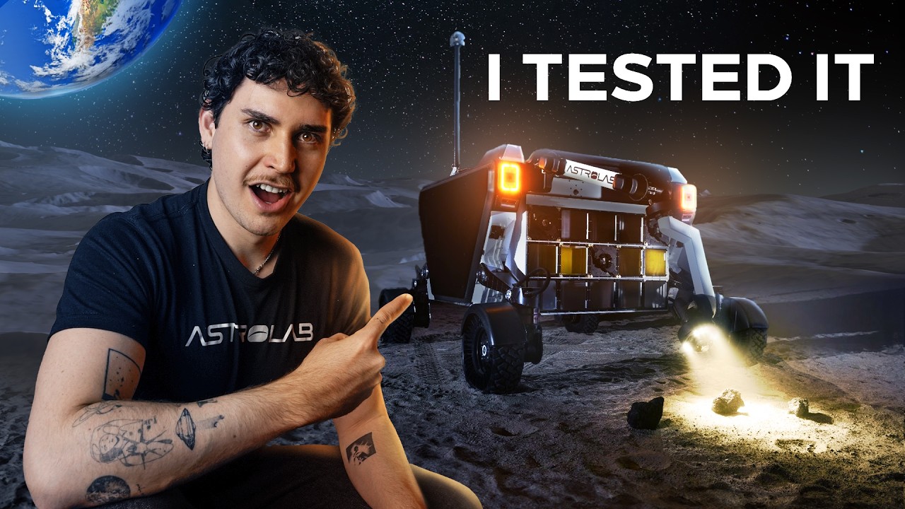 I Drove NASA's New Moon Rover