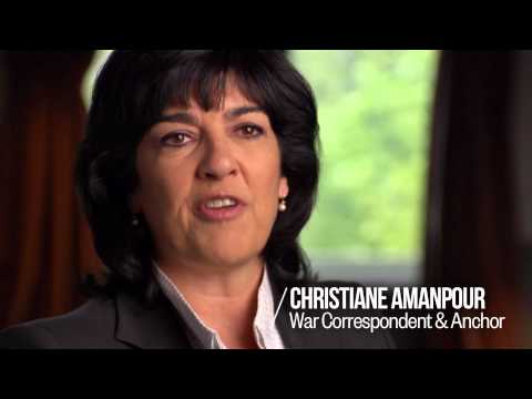 Christiane Amanpour: "All the Women Were Blond"