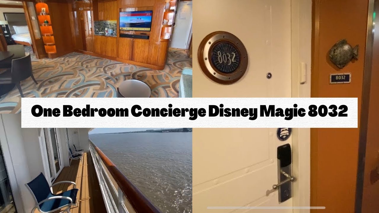 Cabin 8032 - Concierge 1-Bedroom Suite with Verandah - Disney Magic