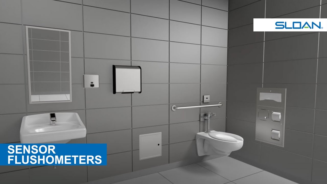 Sloan ESS Flushometer - How It Works