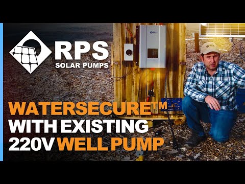 Installing WaterSecure™ with an Existing 220V Well Pump