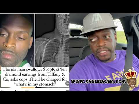 Shuler King - He Swallowed A $769K Pair Of Earrings