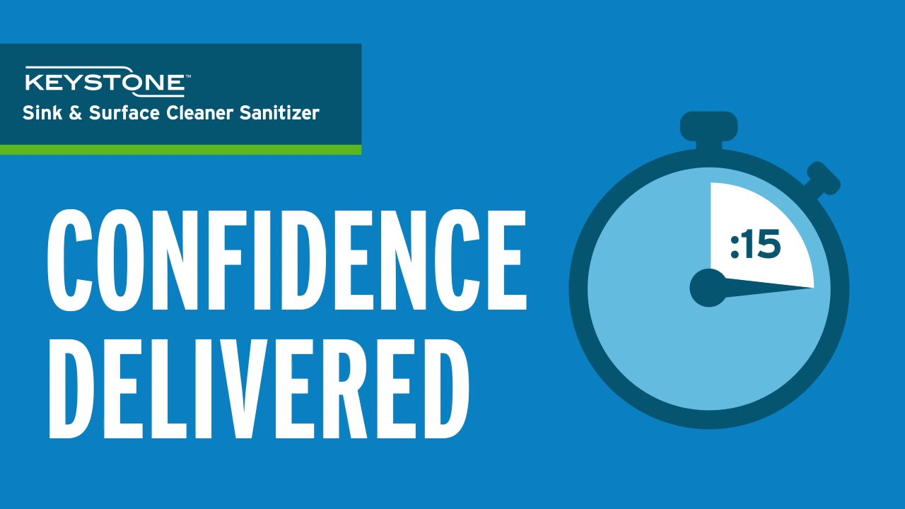 Keystone Sink & Surface Cleaner Sanitizer Overview Video