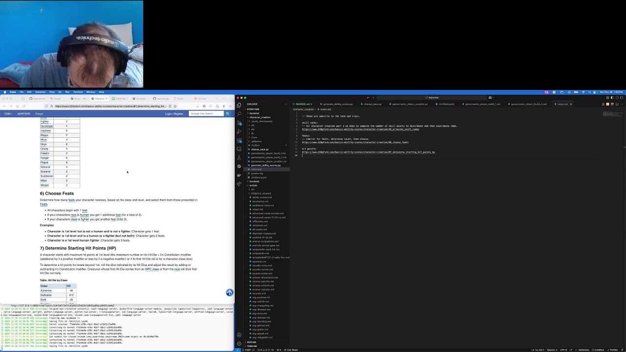 RPG: Coding Session 3