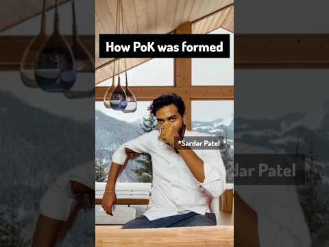 How the PoK was formed! #history #india #upsc