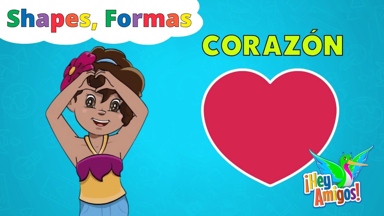 Sing & Learn Shapes in Spanish & English: Interactive Bilingual Kids Song