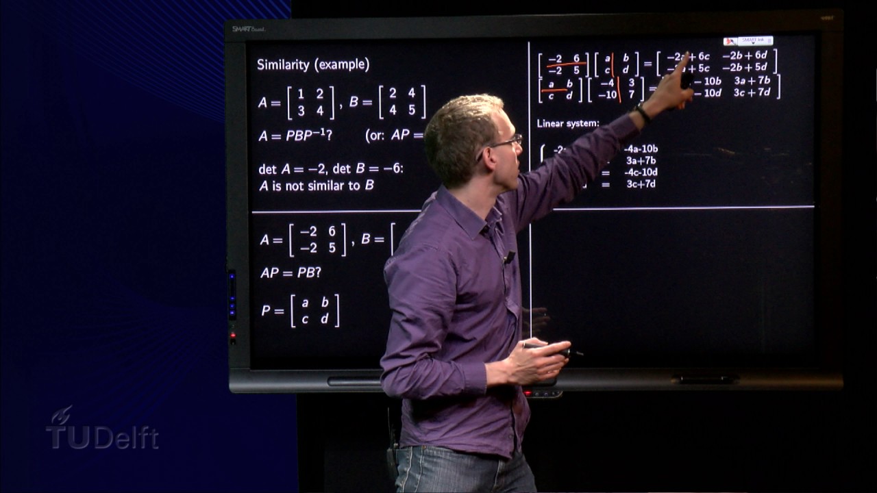 Matrix similarity - example