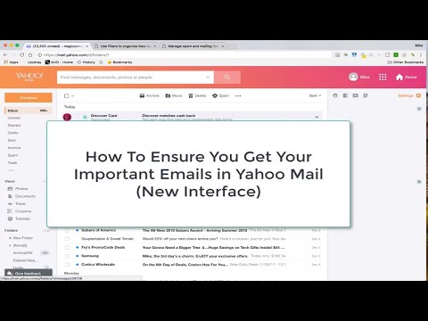 How to Ensure You Get Important Emails in Yahoo Mail - Whitelist Emails