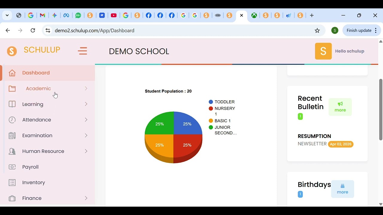 Schulup Portal Walkthrough