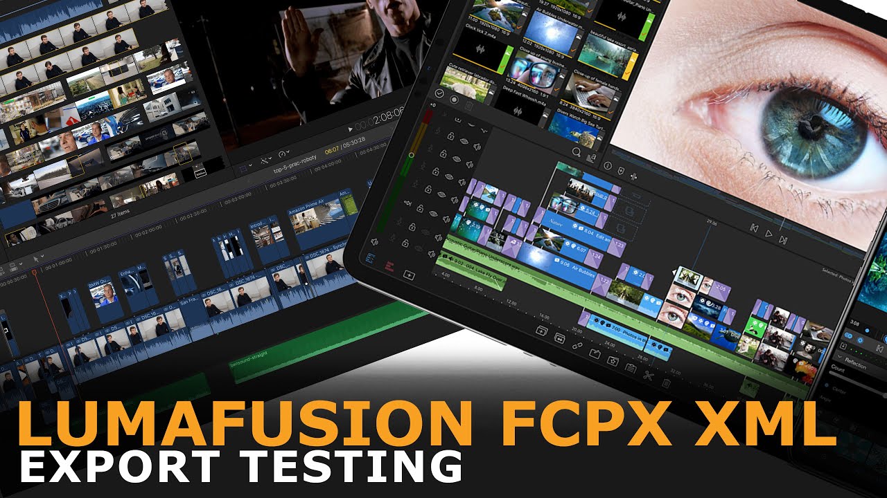 LumaFusion Final Cut Pro X XML Export Testing