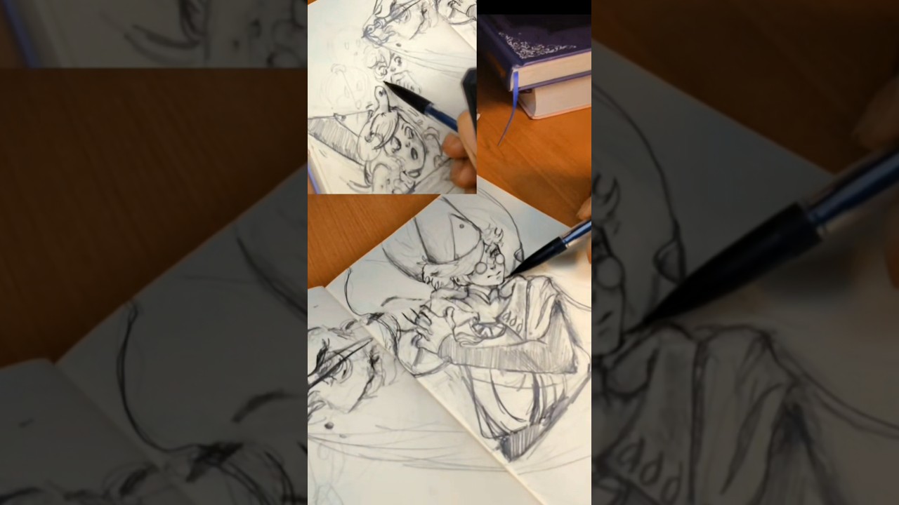 witch hat atelier fanart #witchhatatelier #coco #speeddrawing #qifrey