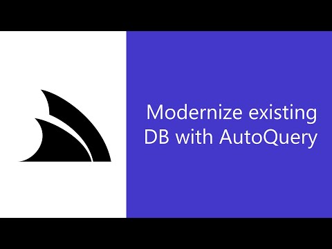 Servicify an existing RDBMS with C# AutoQuery .NET APIs and Deploy with GitHub Actions