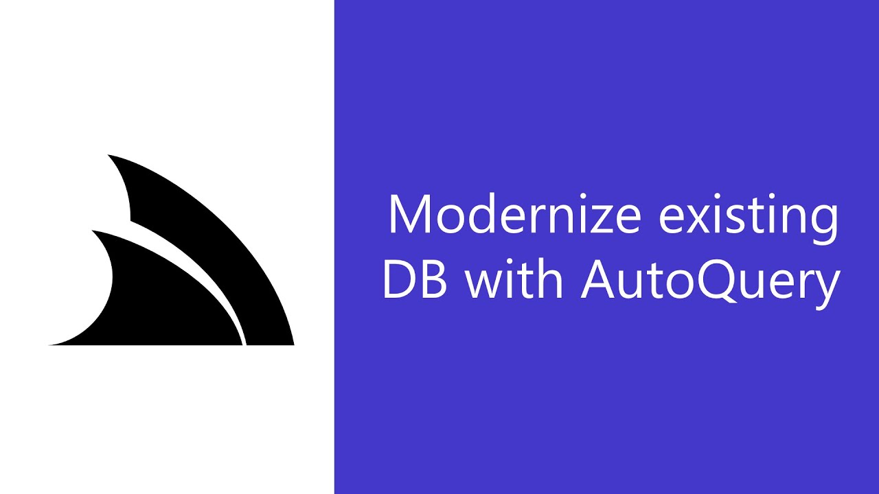 Servicify an existing RDBMS with C# AutoQuery .NET APIs and Deploy with GitHub Actions
