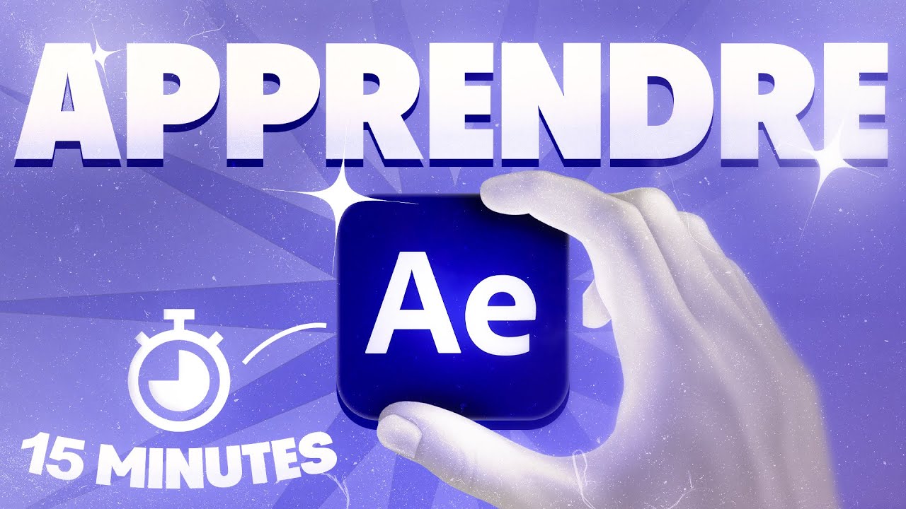 Comment Apprendre After Effects en 15 minutes  (Bases du motion design, montage, AMV)