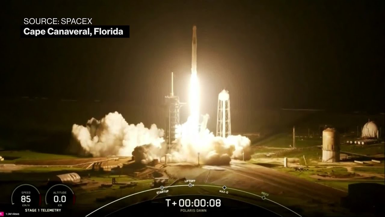 SpaceX Launches Polaris Dawn Crew for First-Ever Private Space Walk ...