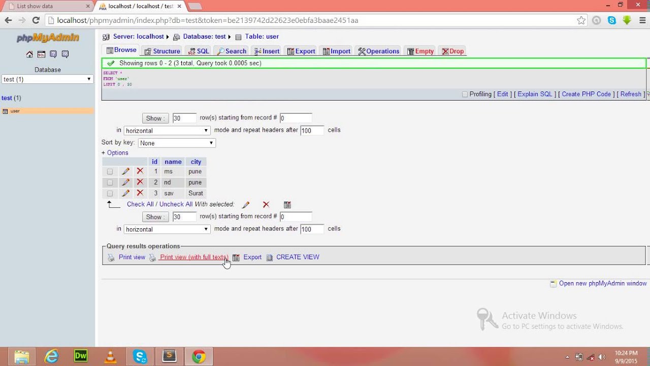 How to fetch data from mysql database using angularJs, codeigniter, php
