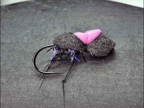 How to tie a terrestrial (Beetle Pattern)