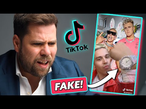 Watch Expert Reacts to TikTok Stars FAKE Watches