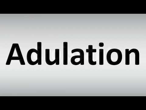 How to Pronounce Adulation
