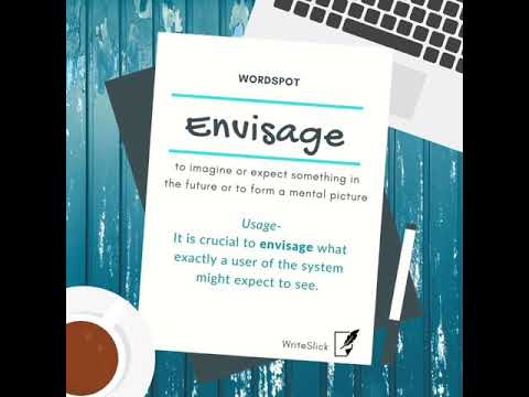 Envisage - How to pronounce Envisage?