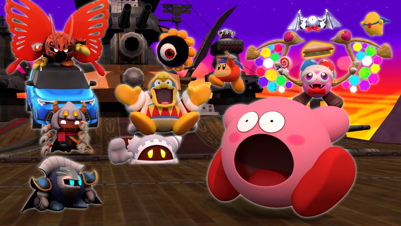 Kirby 3D Animation Meme Compilation 3