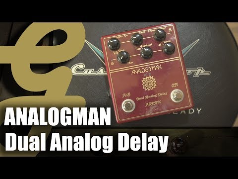 Analog Man ARDX20 Dual Analog Delay Pedal - ranked #118 in Delay Pedals ...