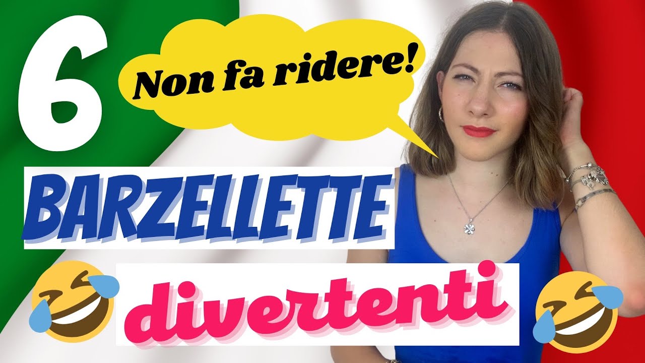 Il SENSO dell’UMORISMO in Italiano: 6 barzellette con spiegazione ...