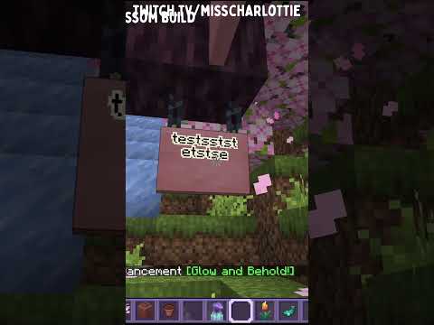 NEW HANGING SIGNS!? - Minecraft #shorts