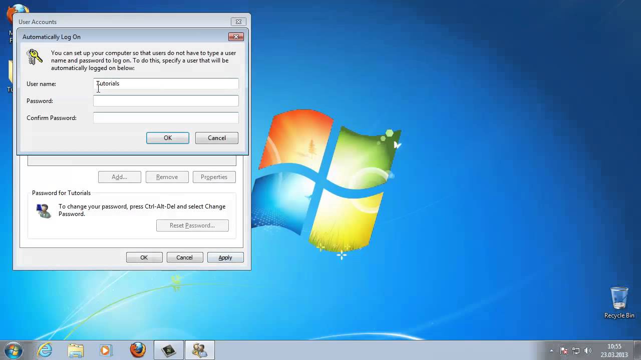 How to Auto Login in Windows