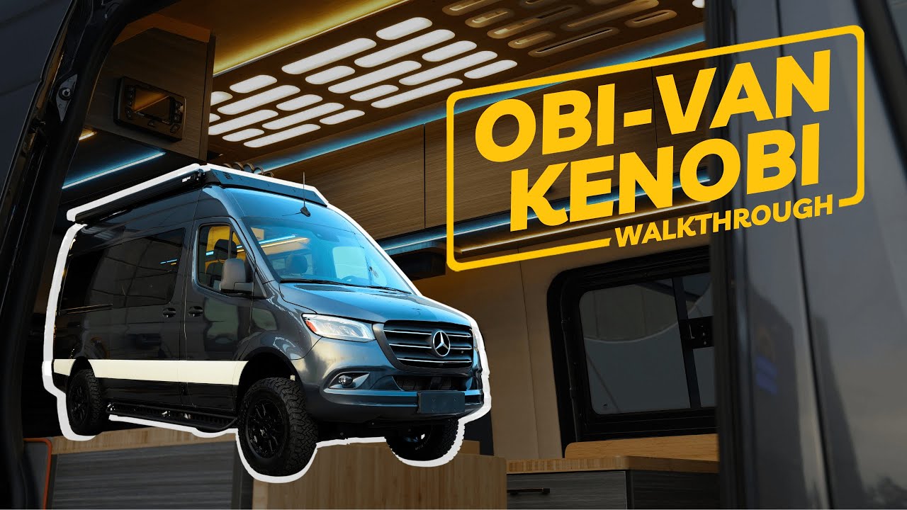 Obi-Van Kenobi Is a Star Wars Themed Camper Van With an Awesome, High ...